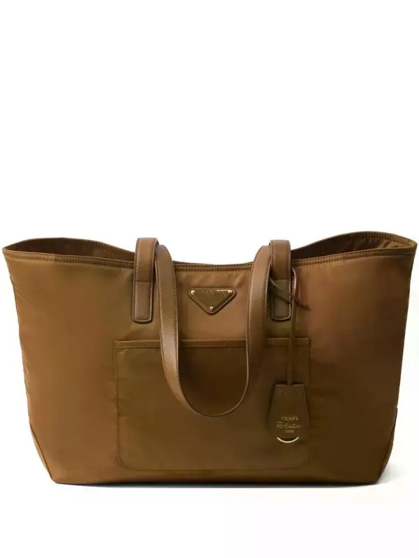 Prada Re-edition 1978 Medium Re-nylon And Saffiano Leather Tote Bag