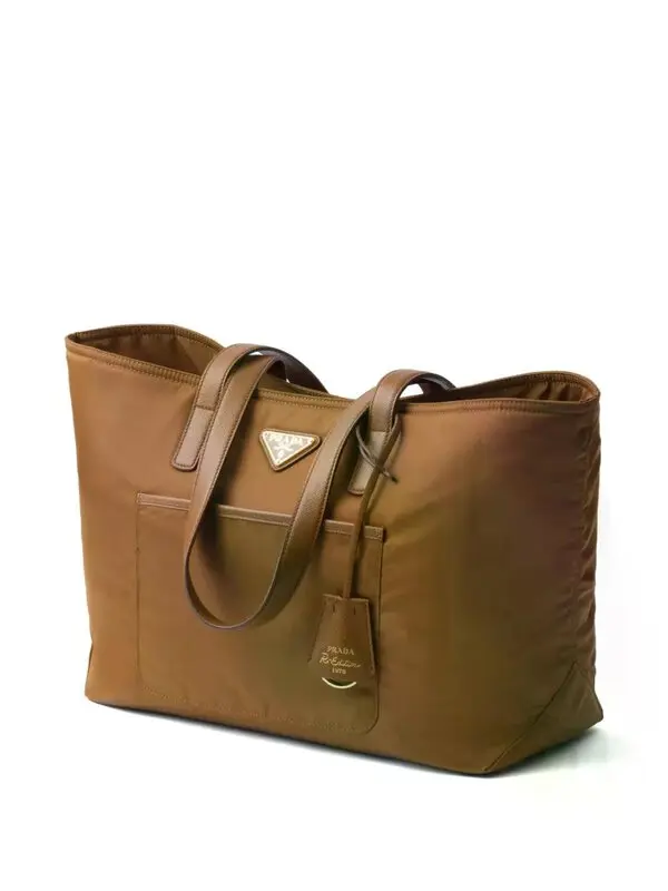Prada Re-edition 1978 Medium Re-nylon And Saffiano Leather Tote Bag