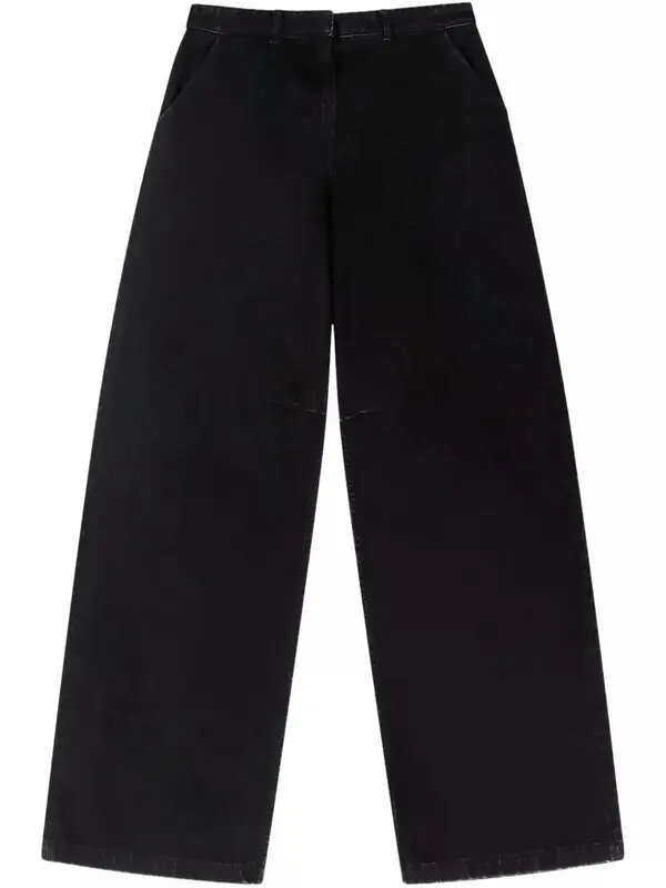 ENTIRE STUDIOS Cotton Wide Leg Jeans