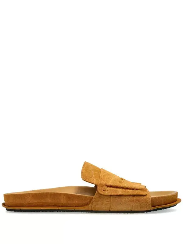 Jacquemus La Croisière Slides - Brown