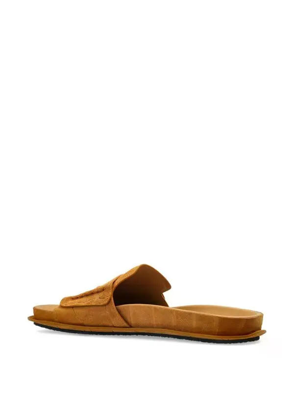Jacquemus La Croisière Slides - Brown