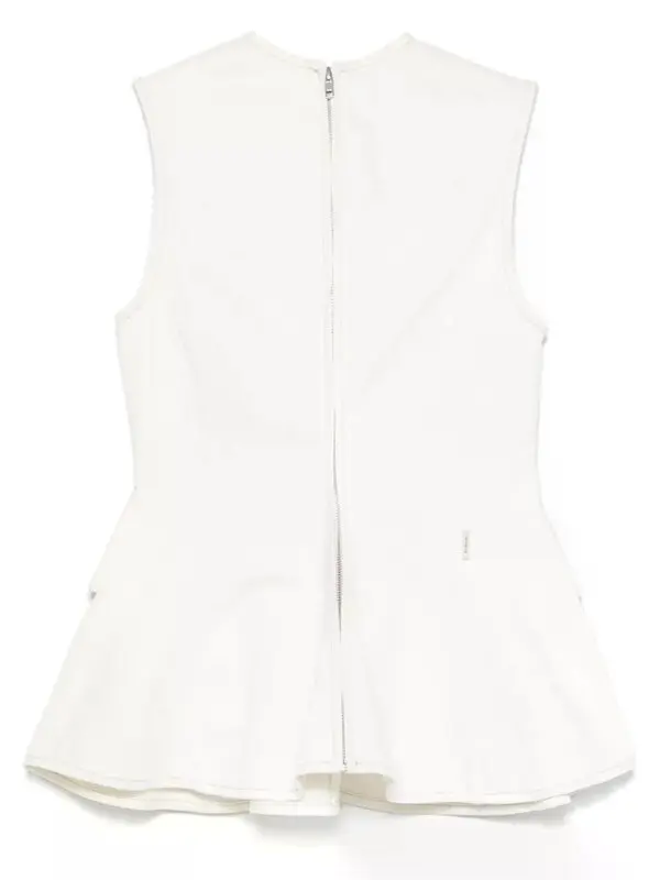 Remain Birger Christensen Peplum Sleeveless Top