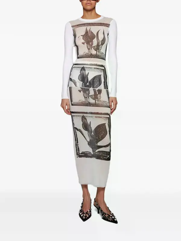JEAN PAUL GAULTIER Flowers Cadres Top