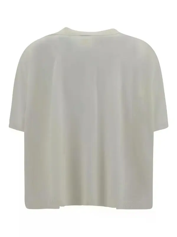 Loewe Collar-detail Short-sleeve Top