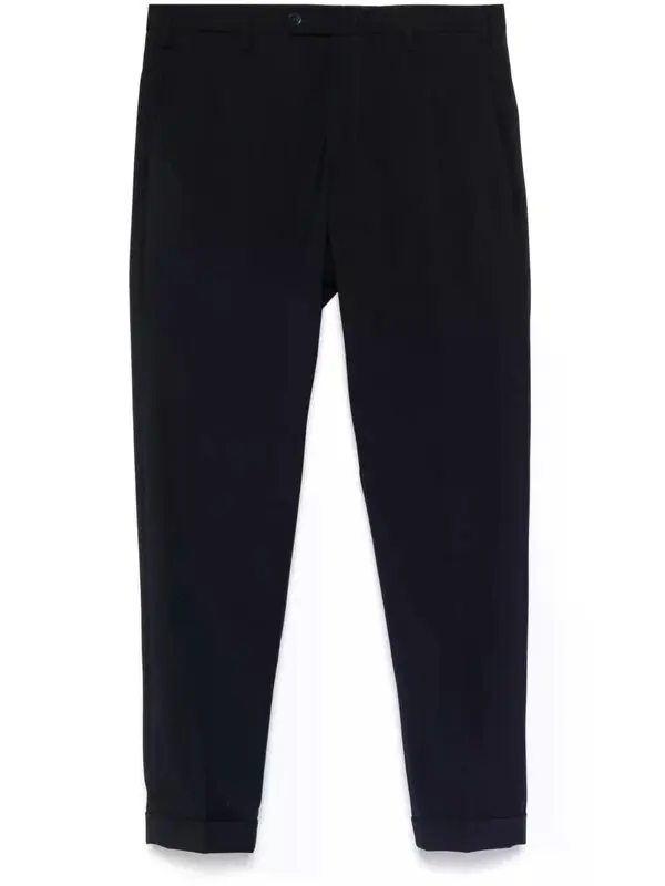BRIGLIA 1949 Tapered Trousers - Blue