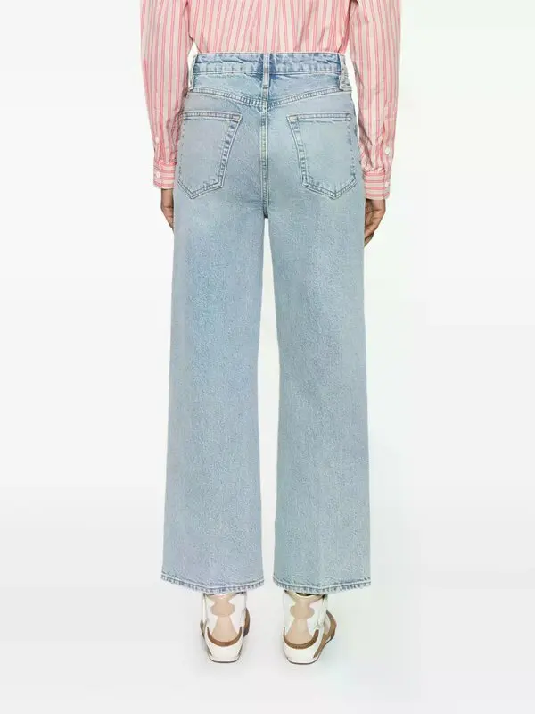 FRAME The Wide Leg Jeans