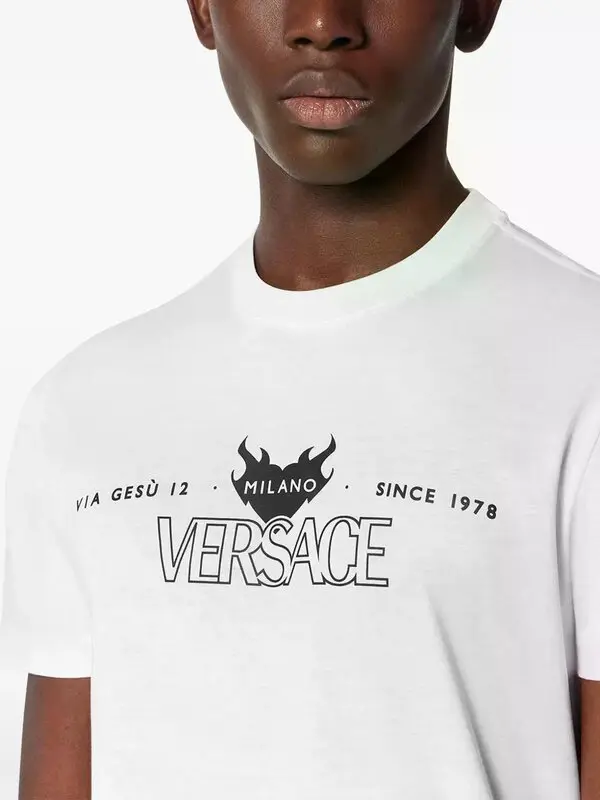 Versace Logo-print T-shirt