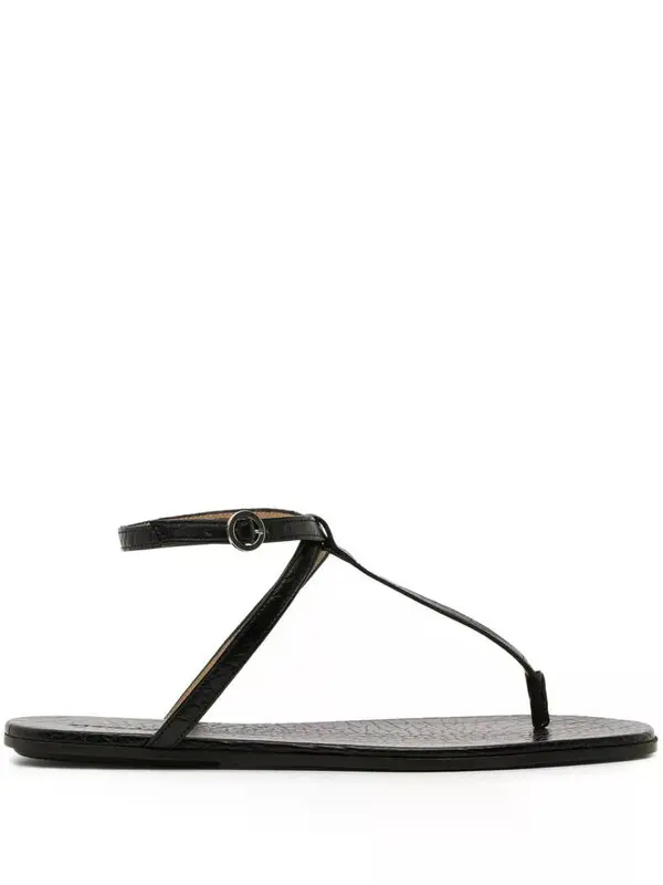 Marsèll Traccia Leather Sandals - Black