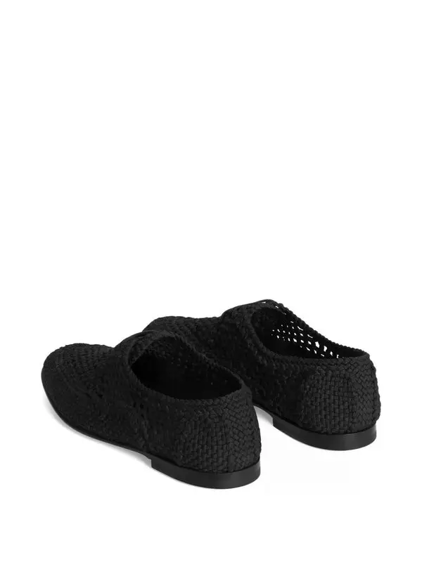 Dolce & Gabbana Woven Derby Shoes