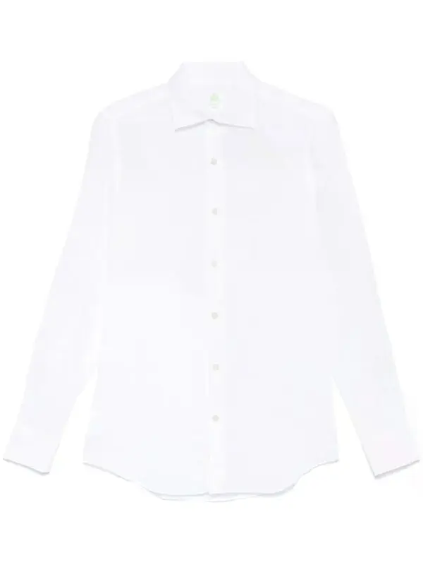 FINAMORE 1925 Linen Shirt - White