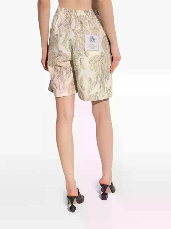 Jacquemus Graphic-print Shorts