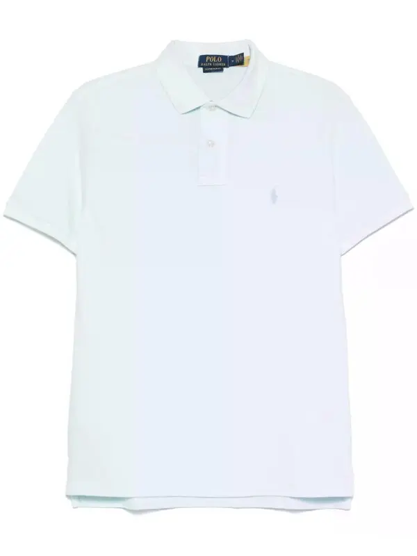 Polo Ralph Lauren Polo Poney-embroidered Polo Shirt - Blue