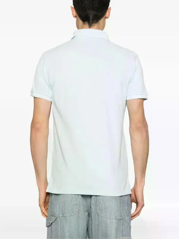 Polo Ralph Lauren Polo Poney-embroidered Polo Shirt - Blue