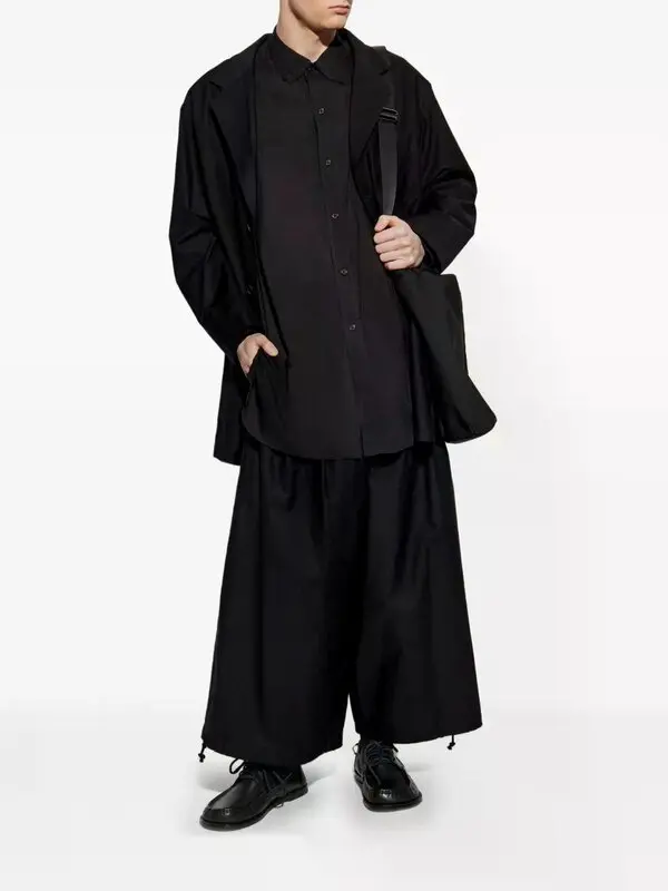 Yohji Yamamoto Layered-collar Shirt