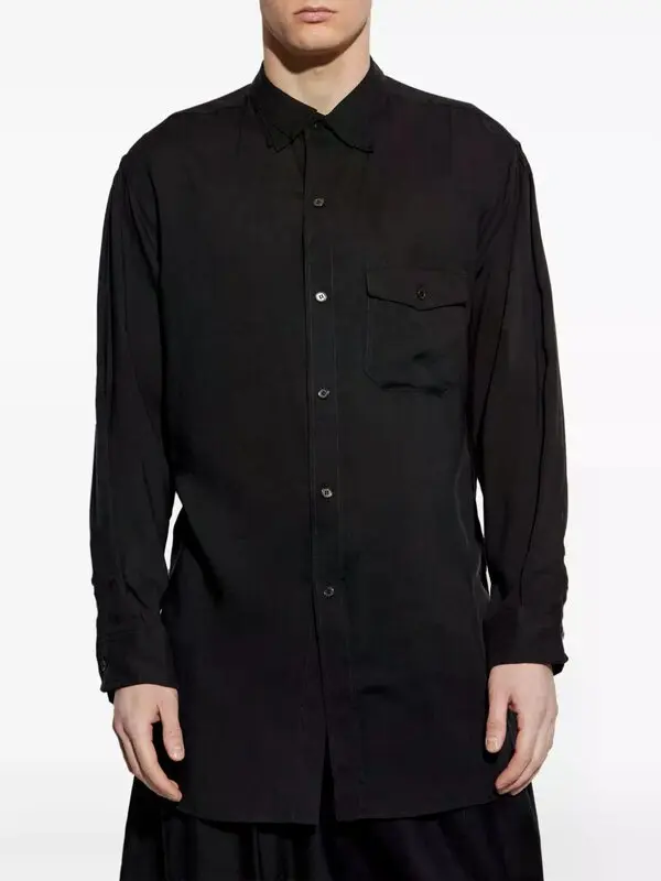 Yohji Yamamoto Layered-collar Shirt