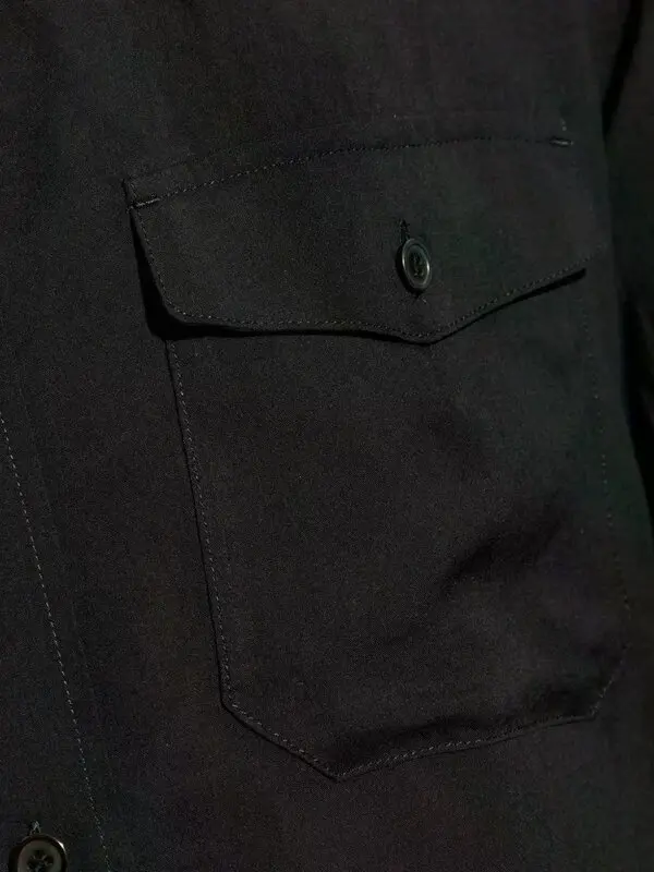Yohji Yamamoto Layered-collar Shirt