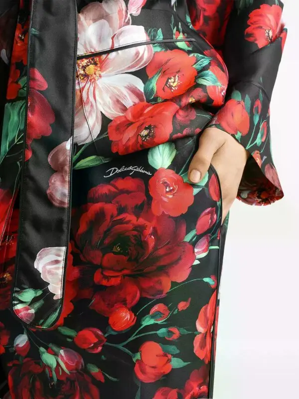 Dolce & Gabbana Silk Trousers