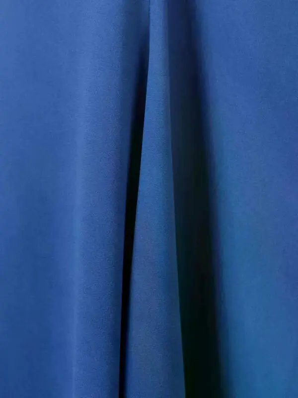 Victoria Beckham Ruched Asymmetric Midi Dress