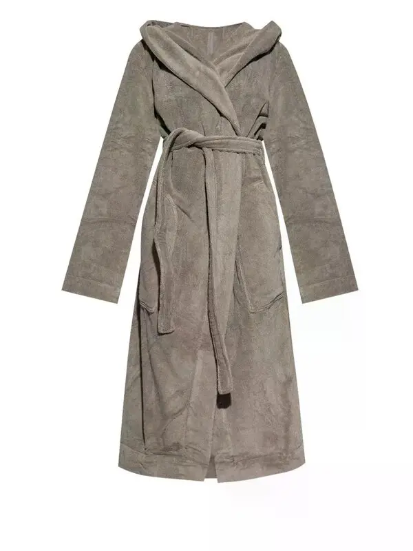 Rick Owens Cotton Bath Robe - Neutrals