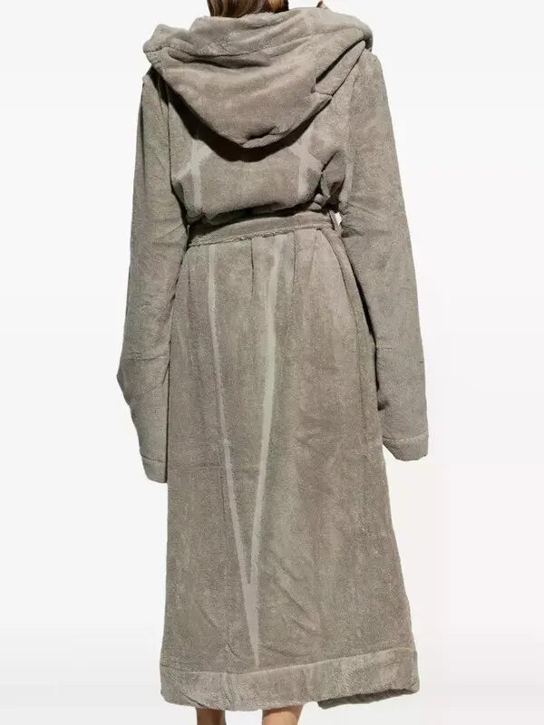 Rick Owens Cotton Bath Robe - Neutrals