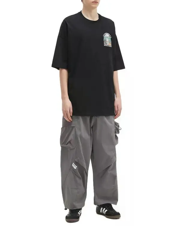 MUSIUM DIV. Cotton T-shirt - Black