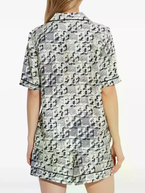 Tory Burch Monogram Shirt - White