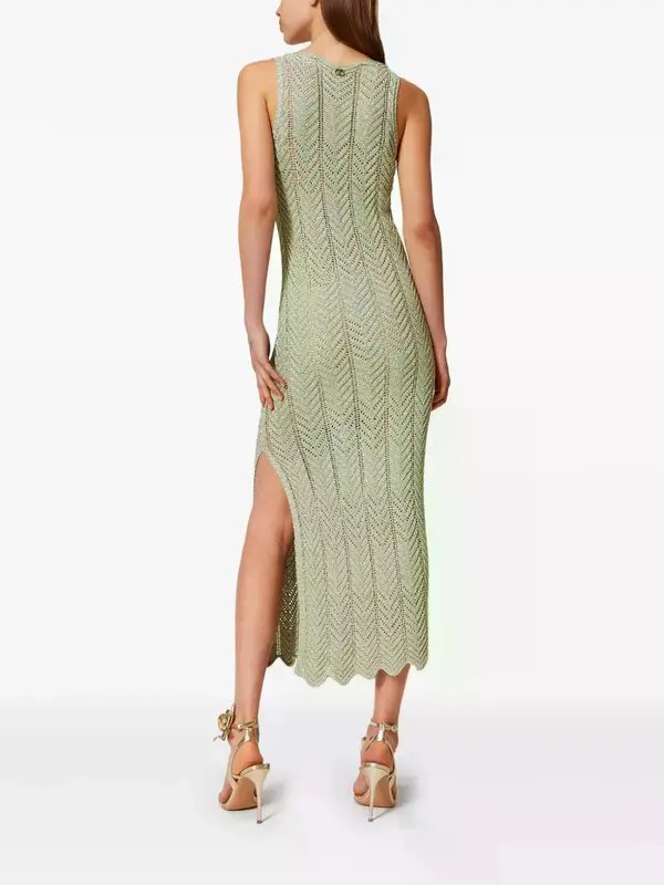 TWINSET Knitted Midi Dress - Green