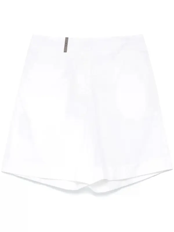 Peserico Tailored Shorts - White