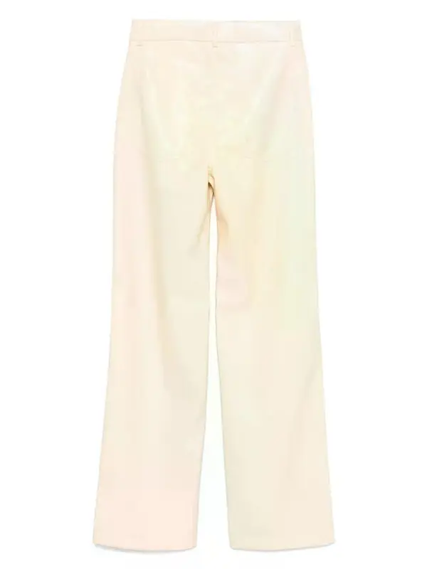BOSS Faux-leather Trousers
