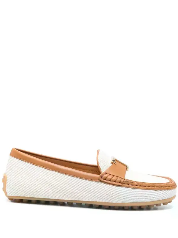 TOD'S City Gommino Loafers - White