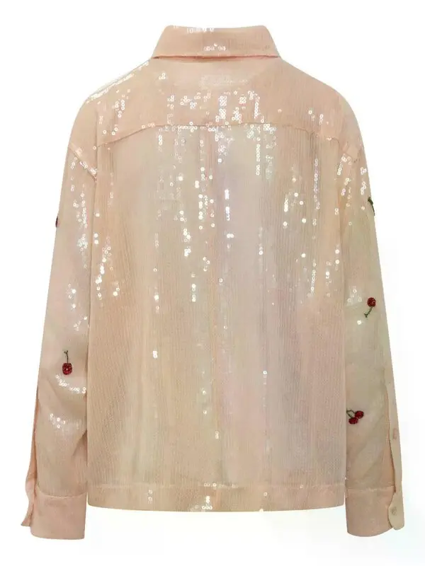 DES_PHEMMES Sequinned Shirt