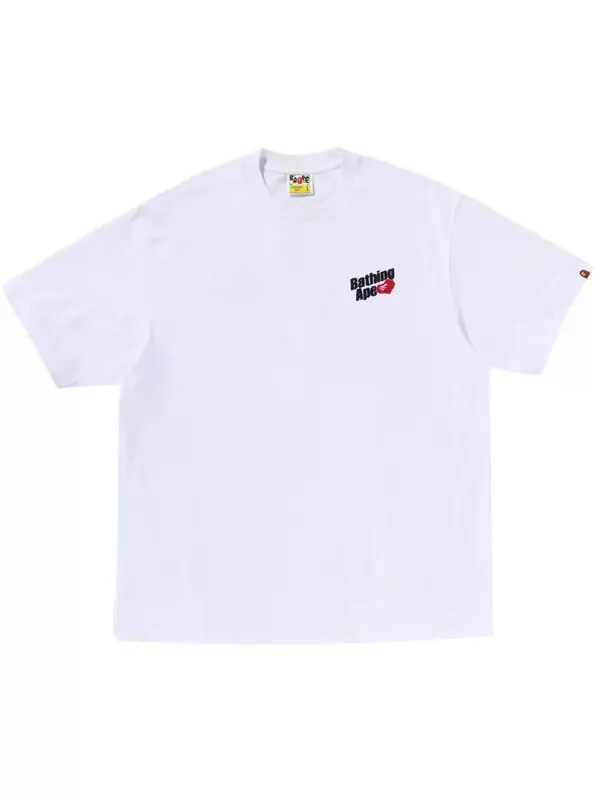 A BATHING APE Cotton T-shirt - White