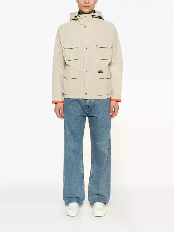 FAY Hooded Jacket - Neutrals