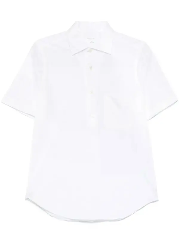 FINAMORE 1925 Cotton Polo Shirt - White