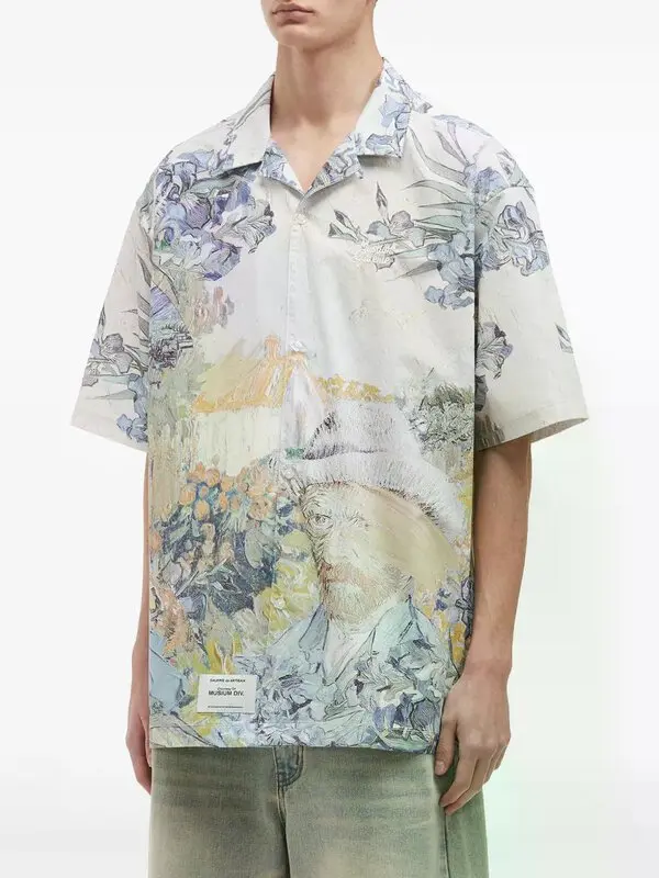 MUSIUM DIV. Cotton Shirt - White