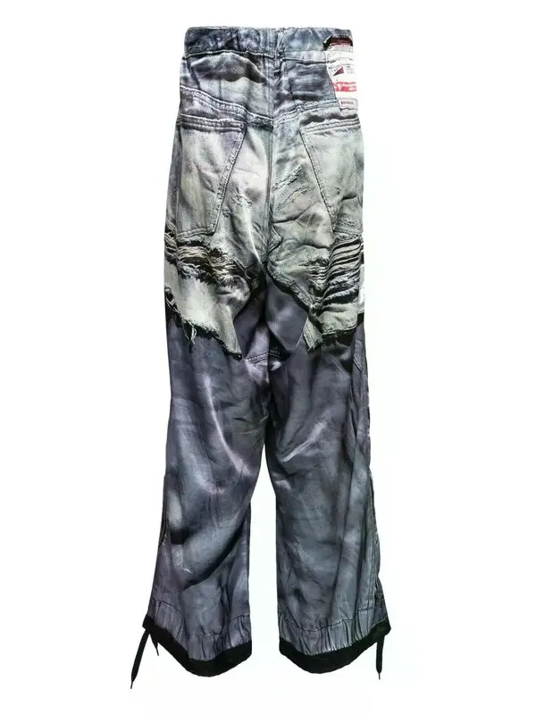 Mihara Yasuhiro X T.a.t.a Trompe-l'oeil Archive Printed Trousers