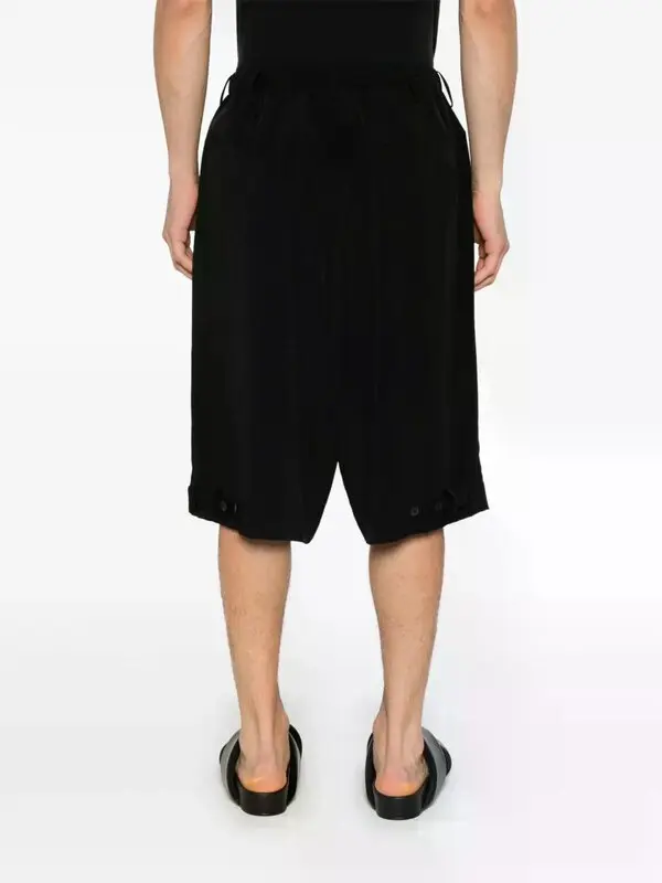 Yohji Yamamoto Decorative-tabs Shorts
