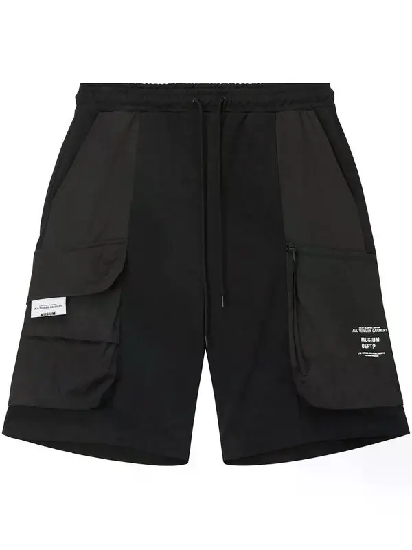 MUSIUM DIV. Logo-print Cargo Shorts