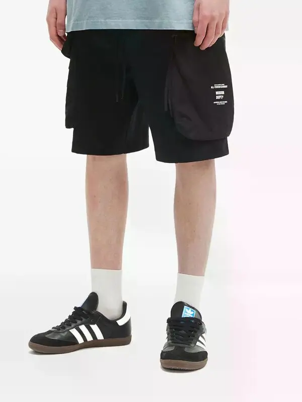 MUSIUM DIV. Logo-print Cargo Shorts