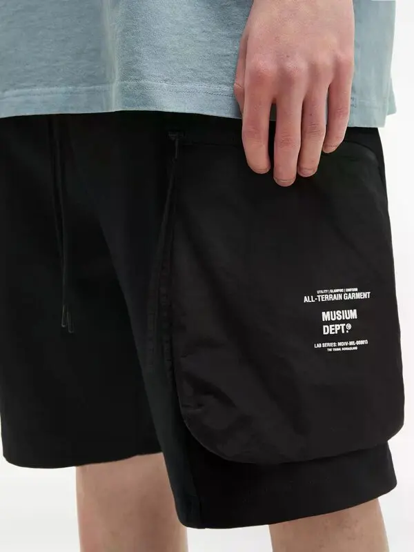 MUSIUM DIV. Logo-print Cargo Shorts