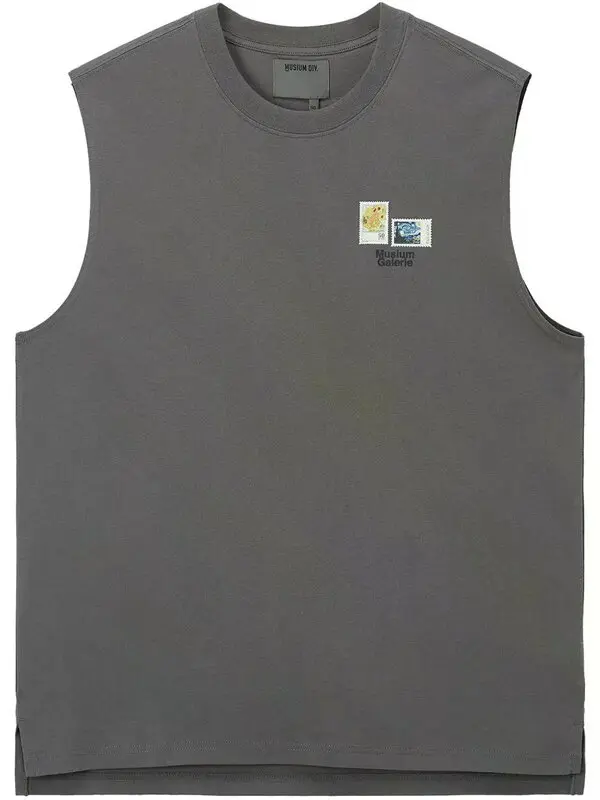 MUSIUM DIV. Cotton Tank Top - Grey