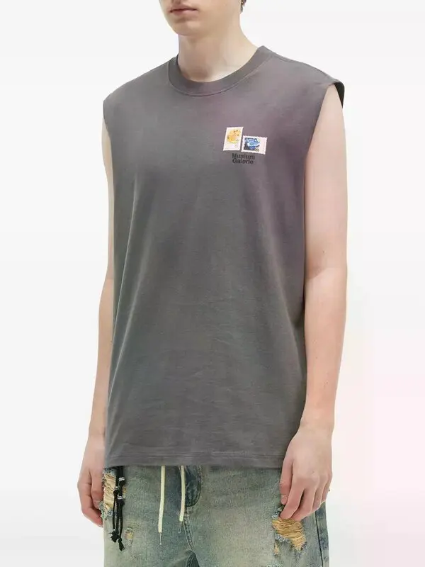 MUSIUM DIV. Cotton Tank Top - Grey