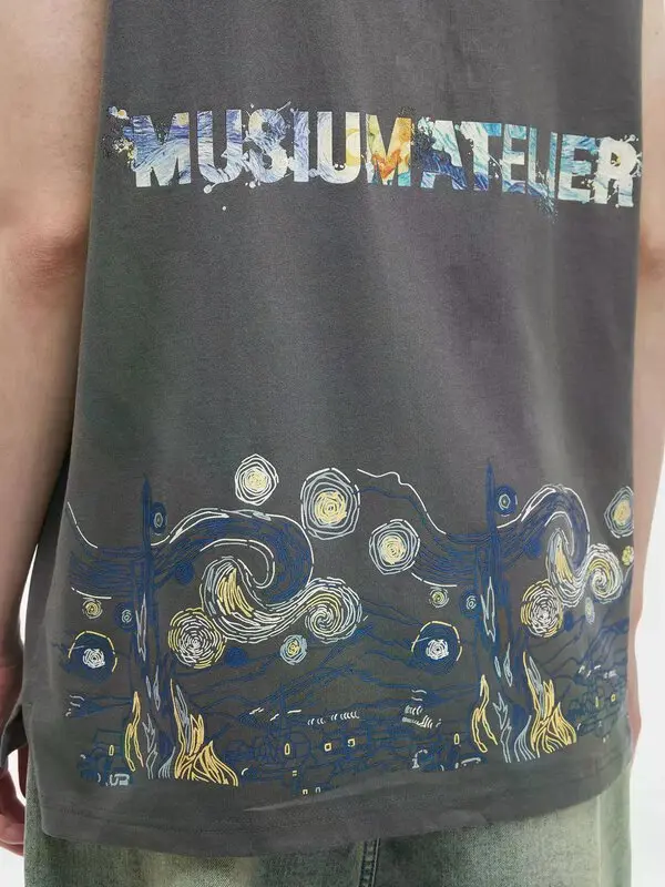 MUSIUM DIV. Cotton Tank Top - Grey