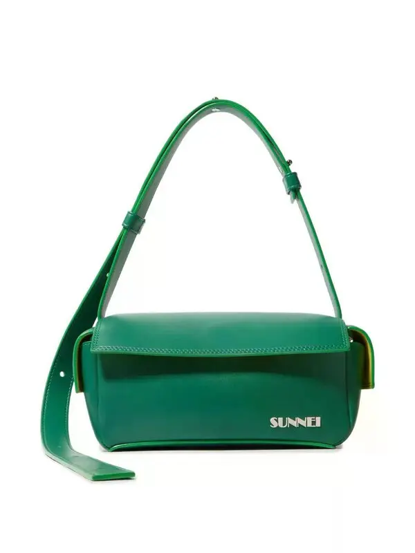 Sunnei Small Labauletto Shoulder Bag - Green
