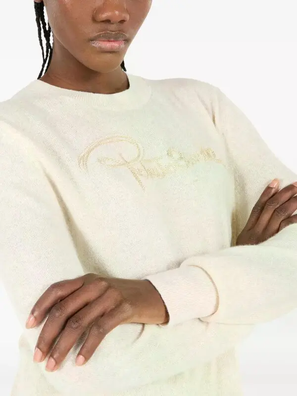 Roberto Cavalli Logo-embroidered Sweater
