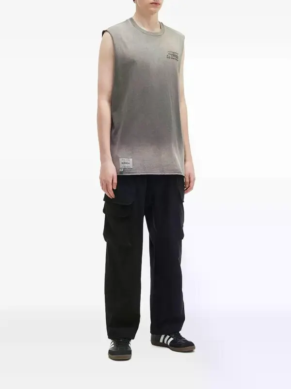 MUSIUM DIV. Cotton Crew Neck Tank Top