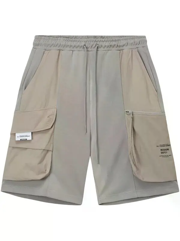 MUSIUM DIV. Logo-print Cargo Shorts