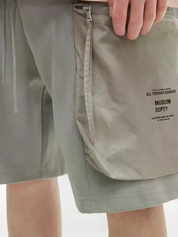 MUSIUM DIV. Logo-print Cargo Shorts