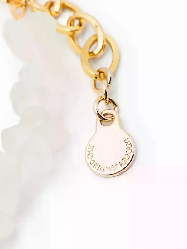 Emporio Armani Gradient-effect Necklace - Neutrals