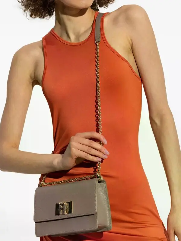 Furla 1927 Mini Crossbody Bag - Grey